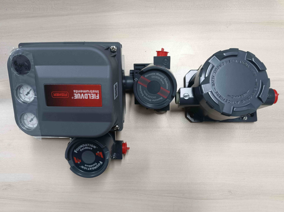 Fisher DVC6205+DVC6215 Geri bildirimle Çift Eylemli Fisher Valve ...